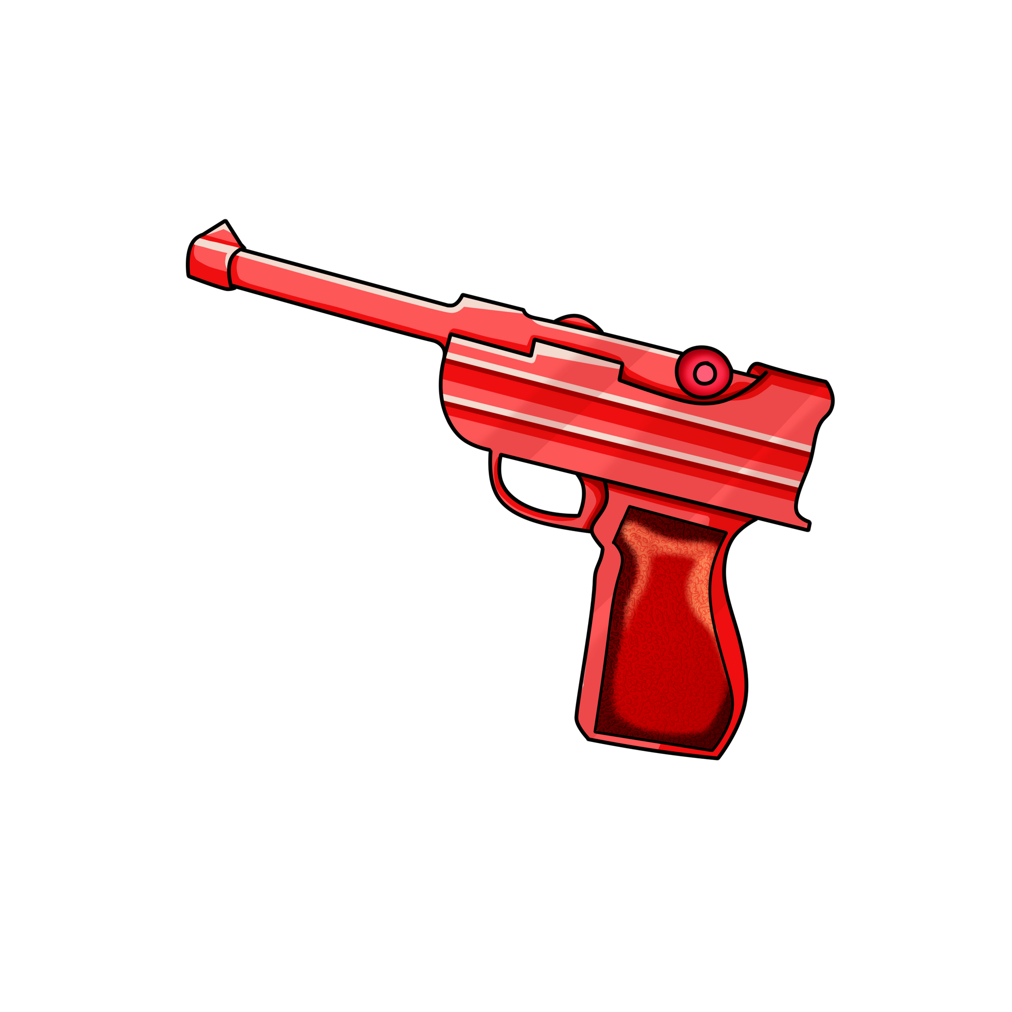 Red Luger Gun – BloxVault