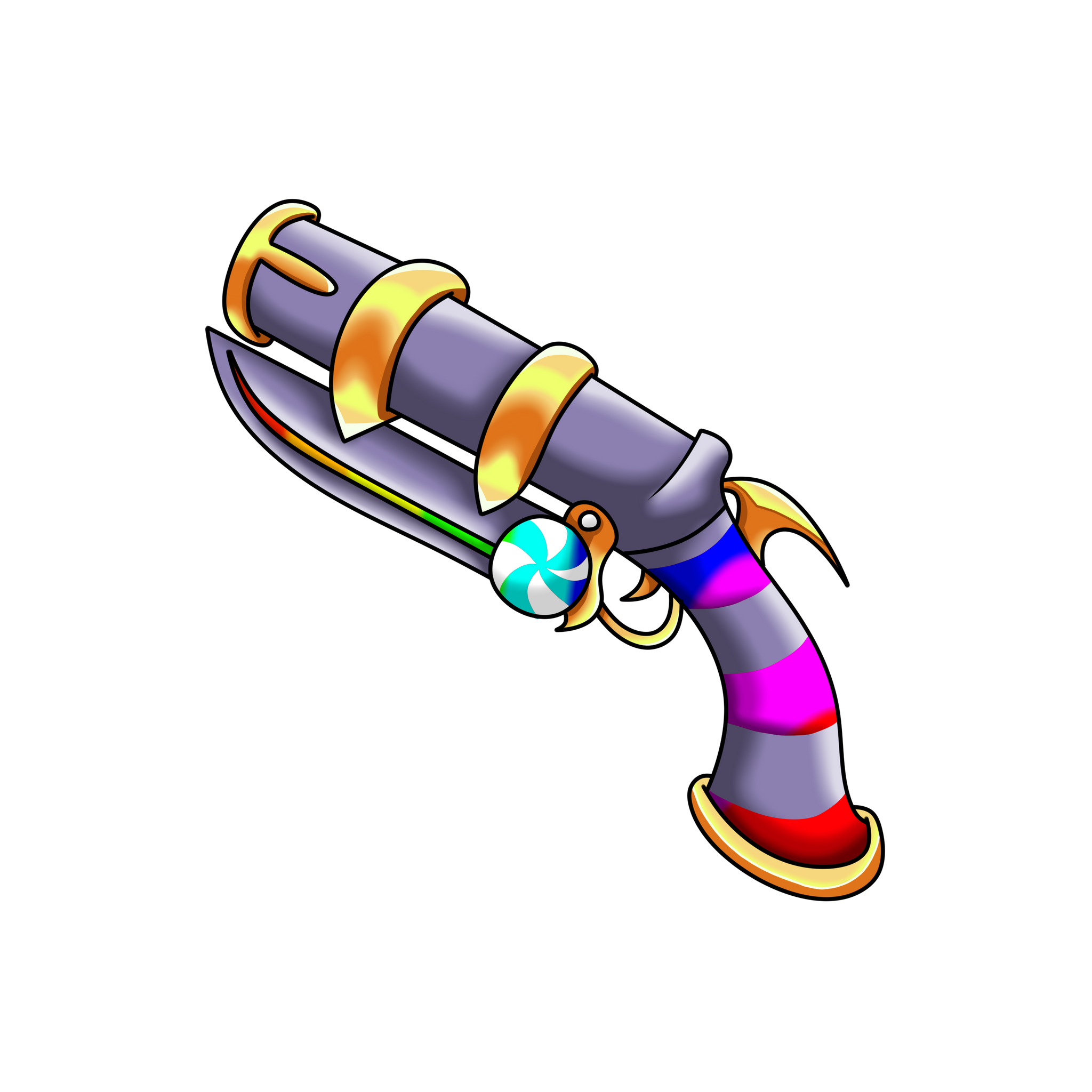 Chroma Swirly Gun – BloxVault