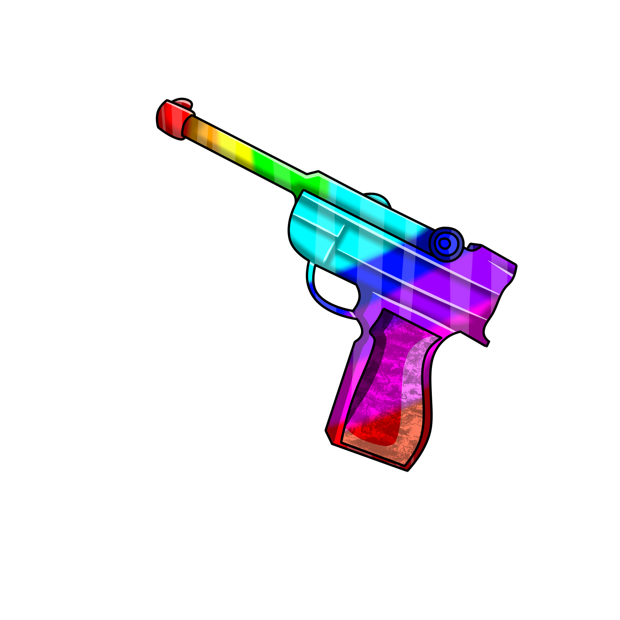 Chroma Luger Gun – BloxVault